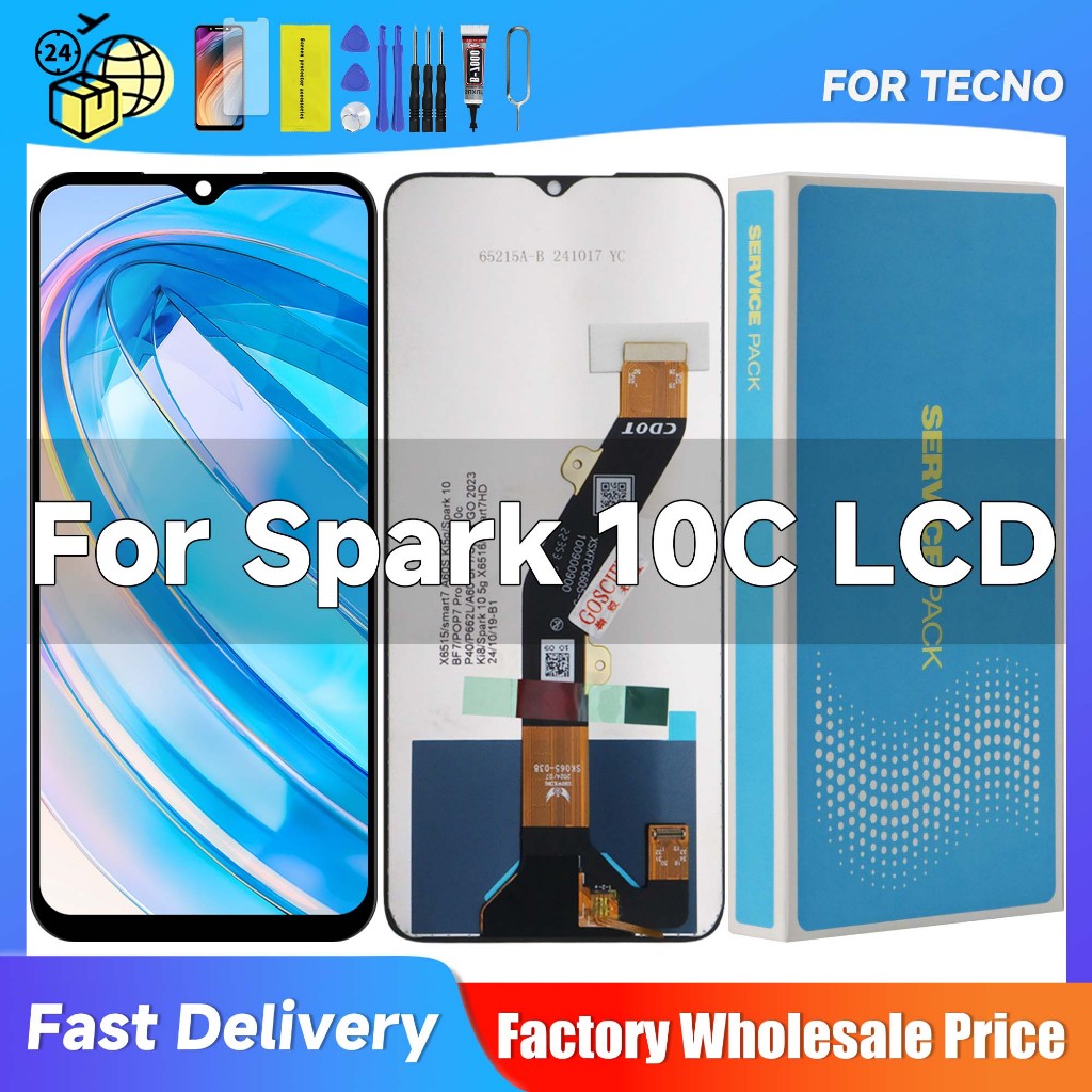 Jual LCD Touchscreen for TENCO Spark 10C KI5k Spark 10 KI5Q Spark 10 5G ...