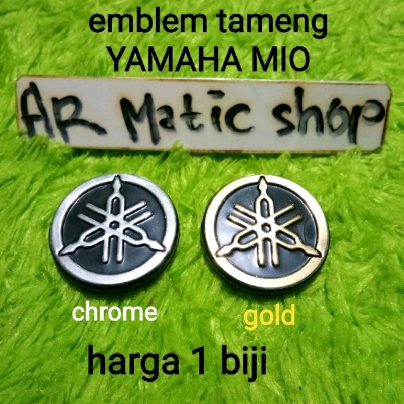 Jual LOGO YAMAHA MIO emblem tameng depan MIO sporty mio smile emblem ...