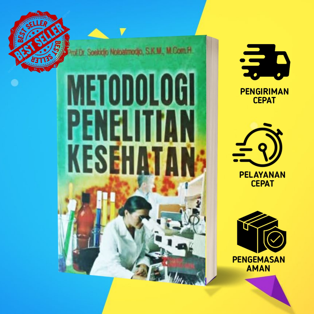 Jual Metodologi Penelitian Kesehatan by Prof Dr Soekidjo Notoatmodjo | Shopee Indonesia