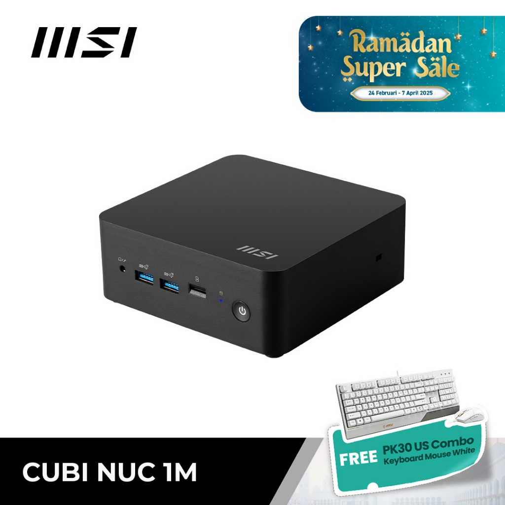 Jual MSI Mini Pc Cubi NUC 1M - Intel Core i5-120U Barebone | Shopee ...