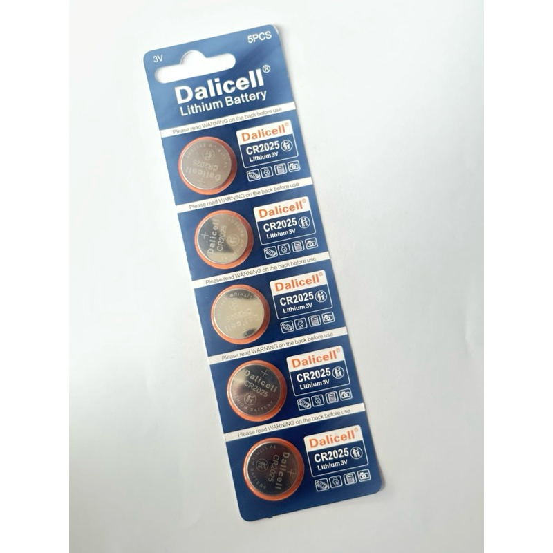 Jual Baterai Jam Tangan DALICELL ORIGINAL CR2025 Lithium Battery 3V ORI ...