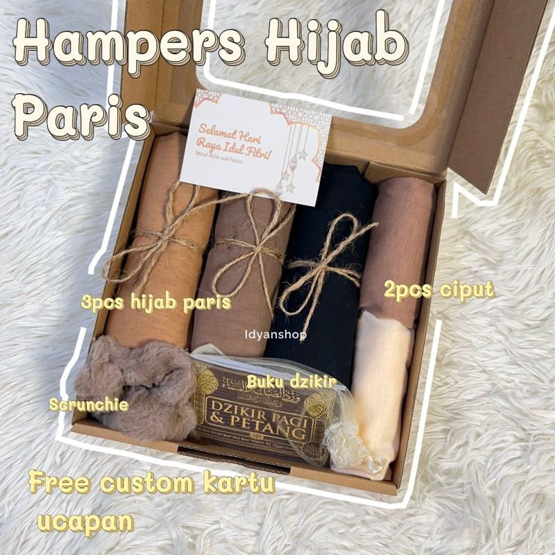Jual HAMPERS HIJAB PARIS / HAMPERS LEBARAN IDUL FITRI / HAMPERS ...