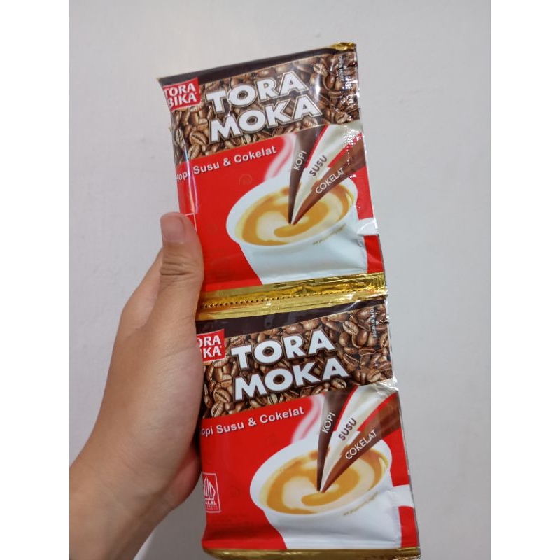 Jual Tora moka 1 renceng isi 10 sachet | Shopee Indonesia