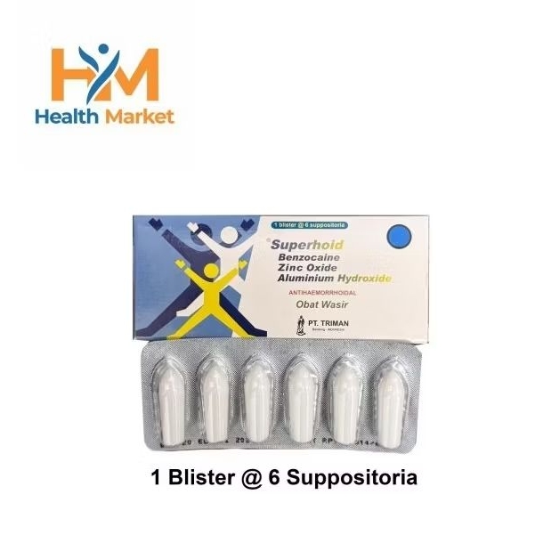 Jual Superhoid 1 dus isi 6 supp | Shopee Indonesia