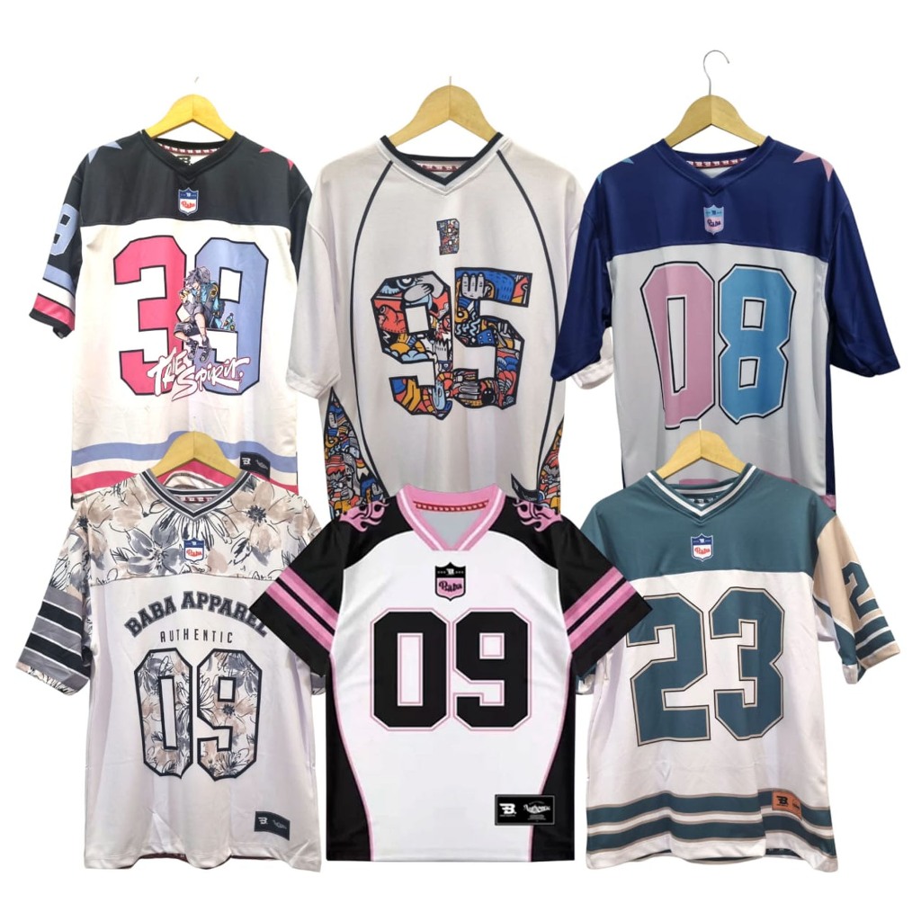 Jual Kaos Jersey Streetwear Oversize / Jersey Hockey / Jersey Rugby ...