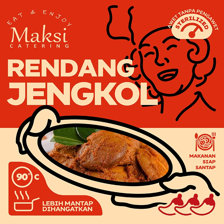 Jual Rendang Jengkol Tanpa Freezer | Shopee Indonesia