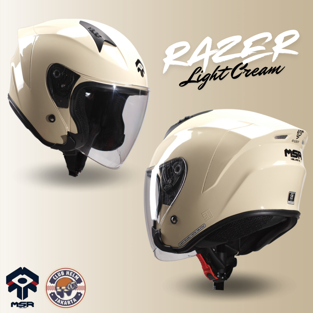 Jual Helm Dewasa SNI Spoiler Unisex Cowo Cewe Laki Laki Perempuan Polos ...