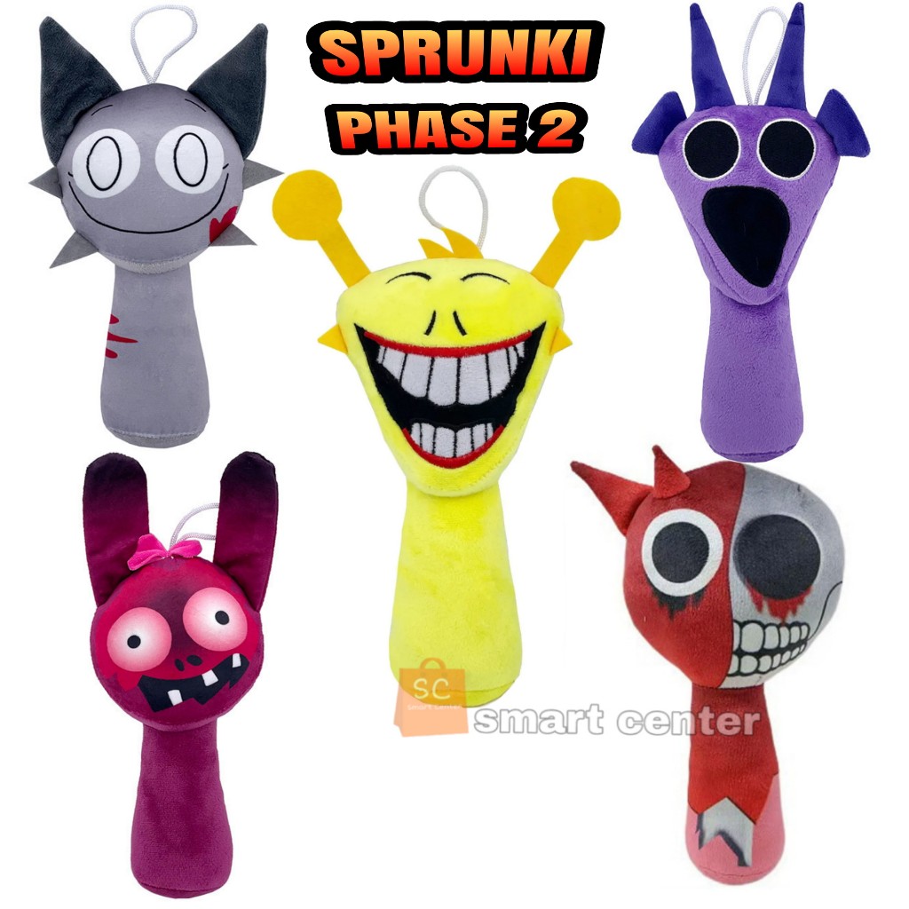 Jual Boneka Sprunki Phase 2 Sprunki Incredibox Plush toys | Shopee ...