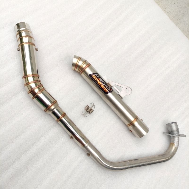 Jual PRO SPEED pipe canister 51mm super open spec tube type 1set for ...