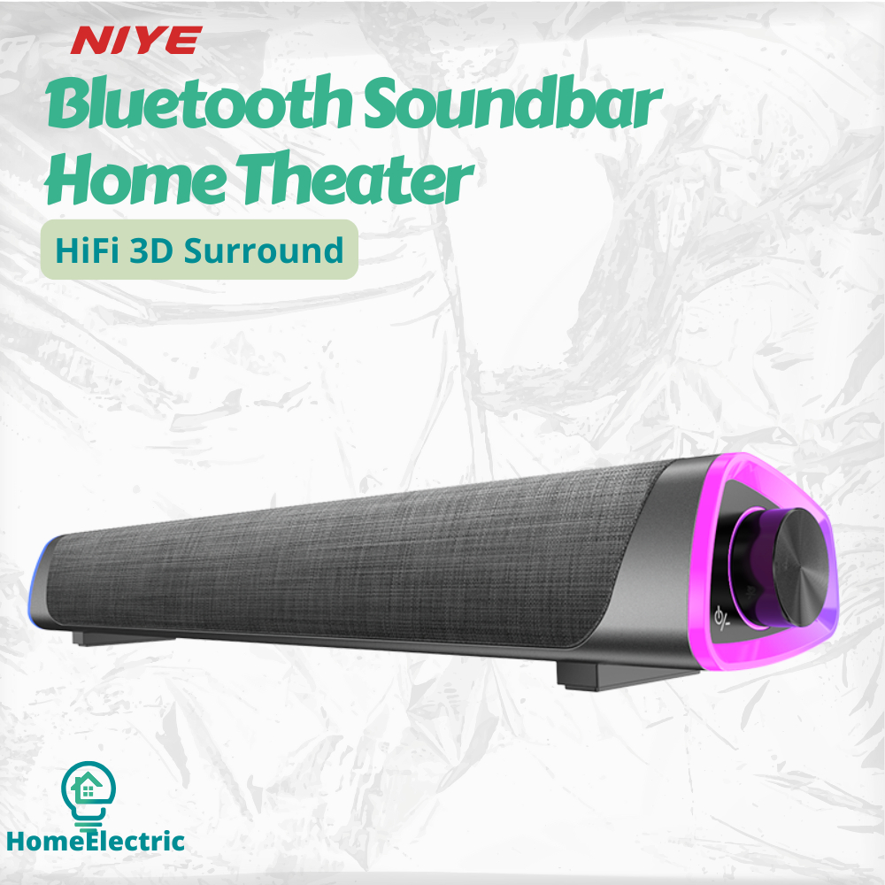 Jual Niye Bluetooth 5.0 Soundbar Home Theater HiFi 3D Surround ...