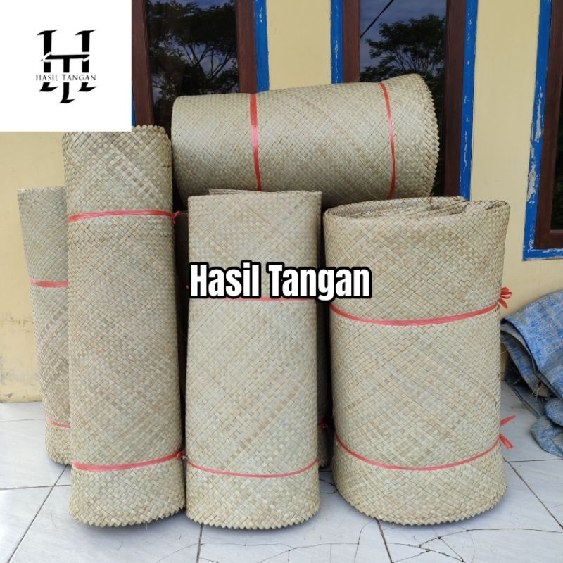 Jual TIKAR ANYAMAN DAUN PANDAN/TIKAR SAJEN 100x80cm | Shopee Indonesia