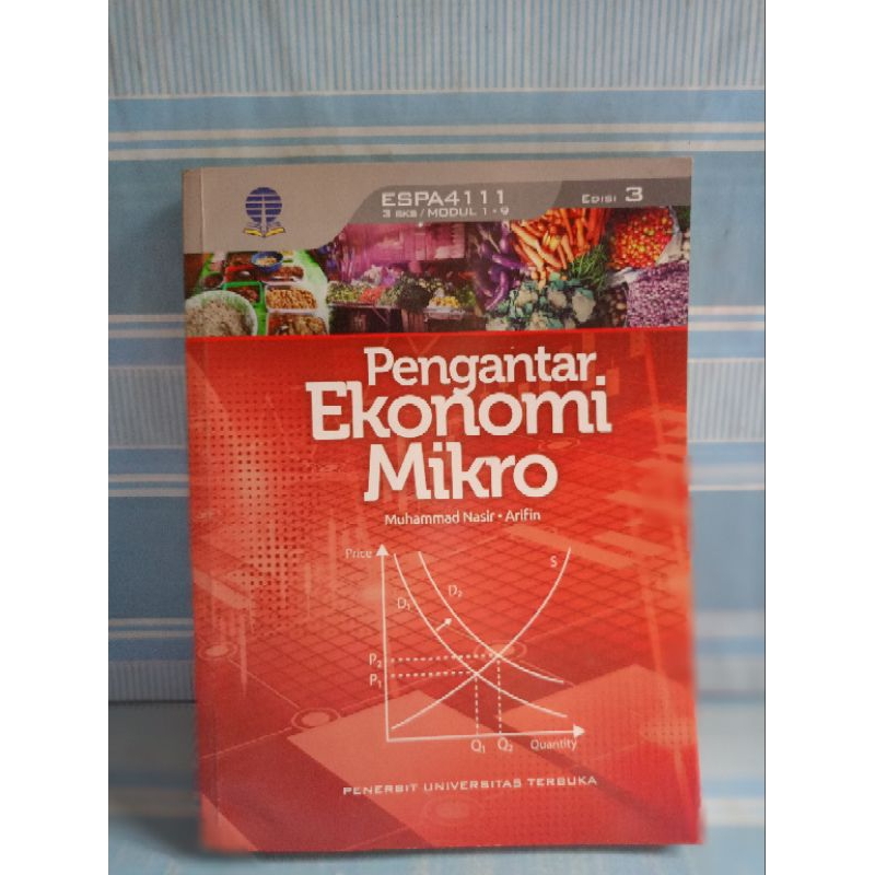 Jual BUKU UT: PENGANTAR EKONOMI MIKRO by Muhammad nasir | Shopee Indonesia