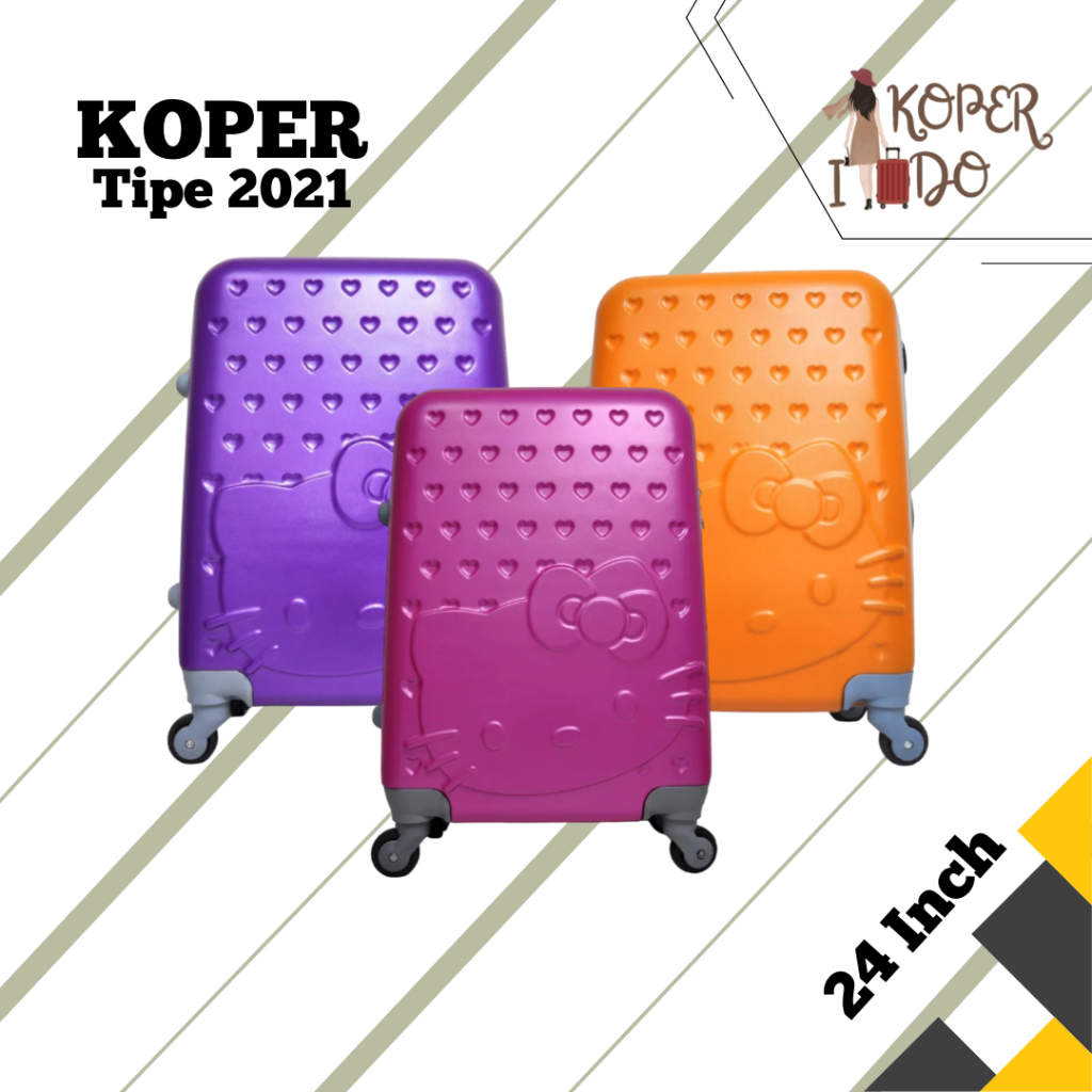 Jual Koper Tipe 2021 Ukuran 24 Inch ROBERT ANSELL Hello Kitty Koper ...