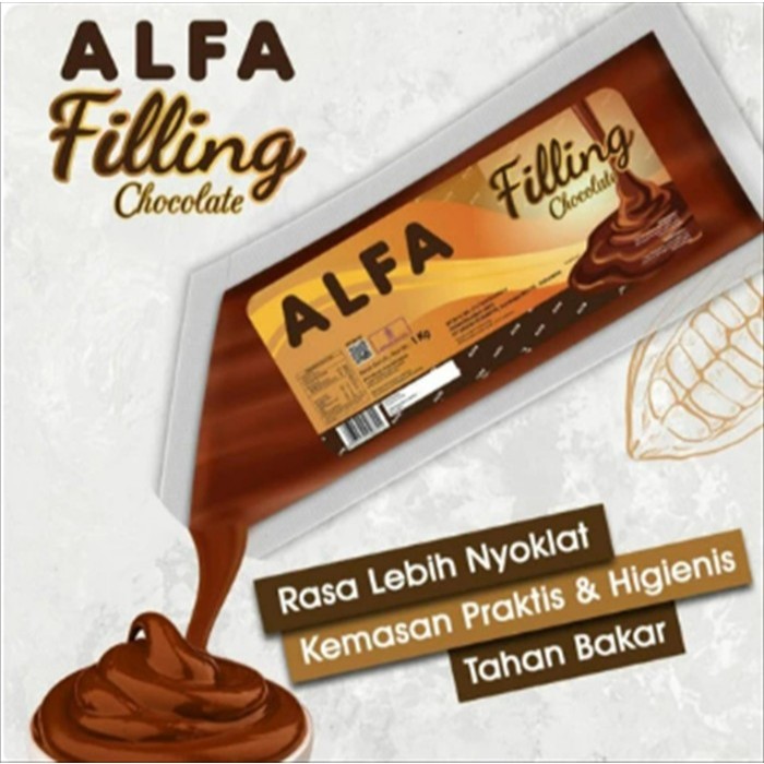Jual alfa chocolate filling Isian Roti Pasta 1kg | Shopee Indonesia