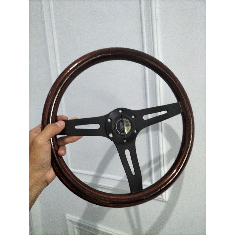 Jual Setir stir replika kayu produksi lokal nardi | Shopee Indonesia