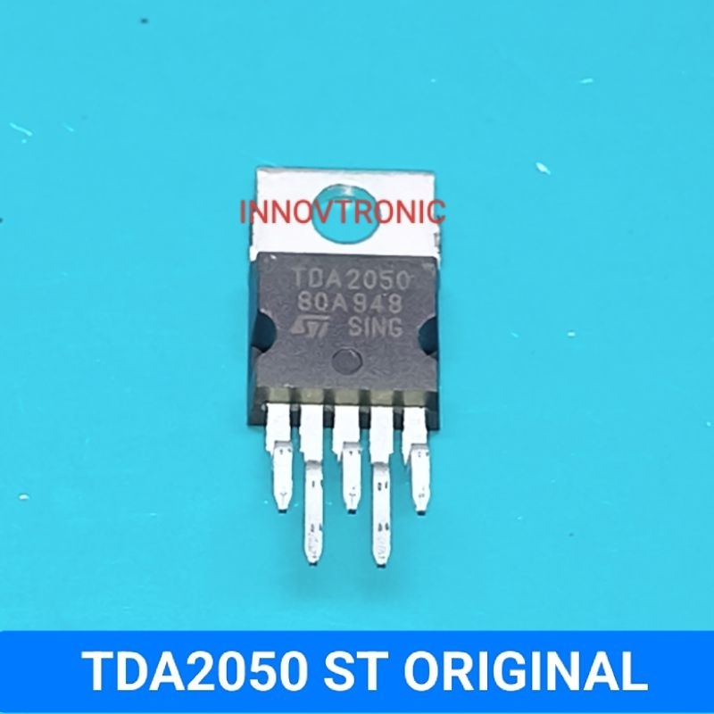 Jual IC TDA2050 TDA-2050 ST ORIGINAL 25W Mono Hi-Fi Audio Amplifier ...