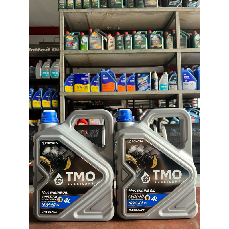 Jual Oli TMO Toyota Motor Oil 10W-40 Kemasan 4 Lt | Shopee Indonesia