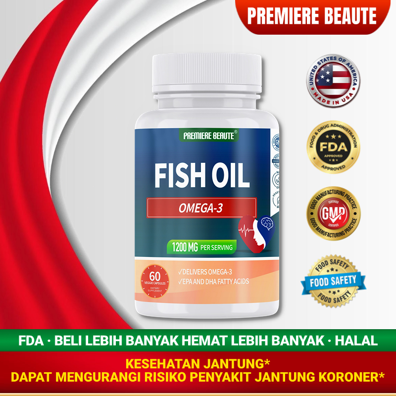 Jual Suplemen Minyak Ikan Omega-3 Berkhasiat Tinggi dengan EPA & DHA ...