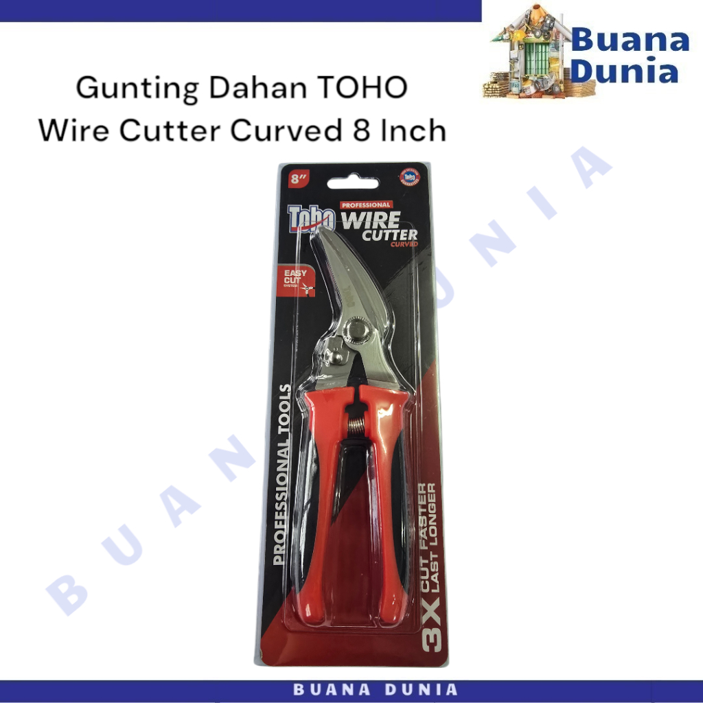 Jual Gunting Dahan TOHO Wire Cutter Curved 8 Inch | Gunting Seng ...