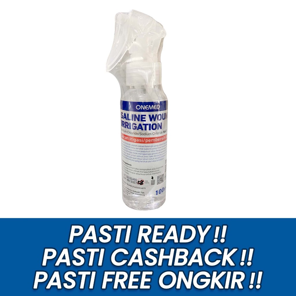 Jual ONEMED SALINE WOUND IRRIGATION SPRAY 100 Ml - CUCI LUKA | Shopee ...