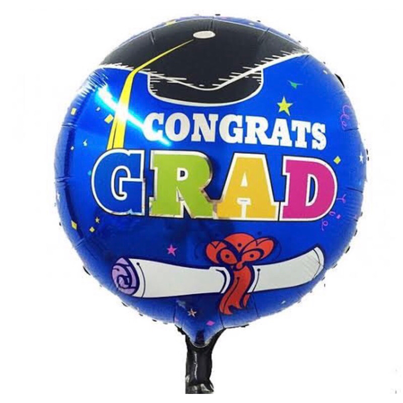 Jual Balon Foil Congratulations Happy Graduation | Shopee Indonesia