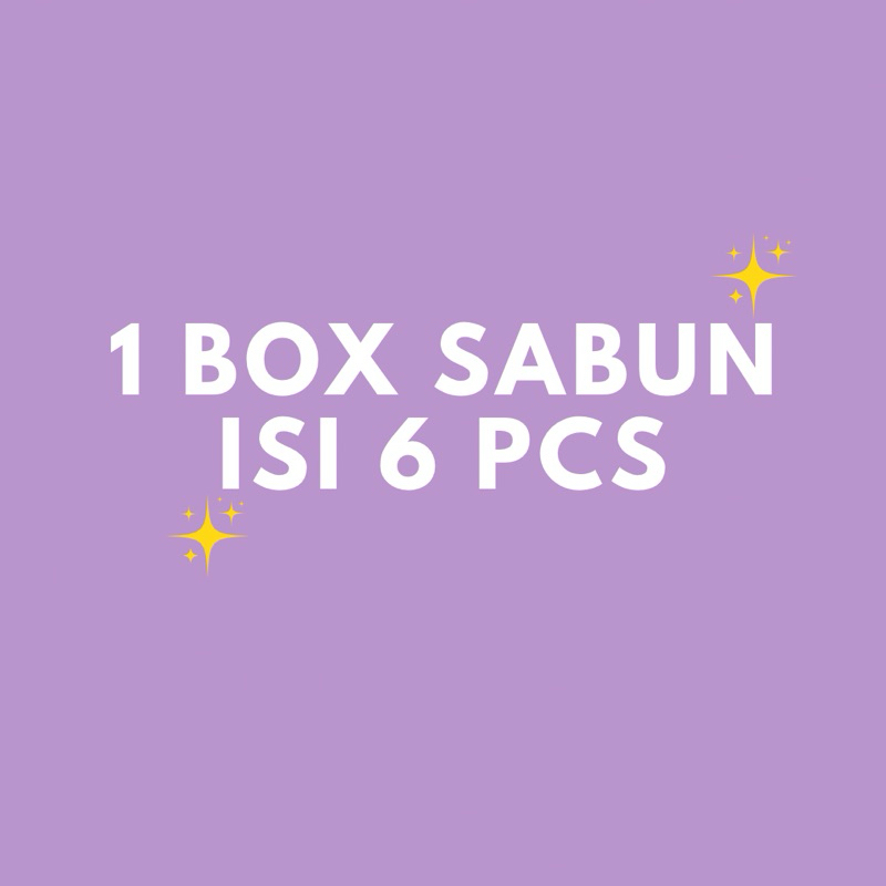Jual 1 BOX SABUN BATANG ISI 6 pcs | Shopee Indonesia