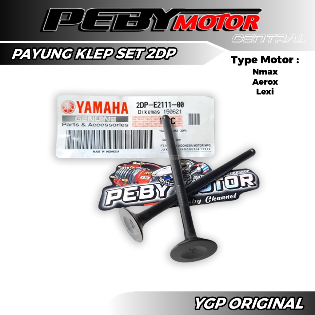 Jual Payung Klep SET Nmax Aerox Lexi ORIGINAL Resmi YGP | Shopee Indonesia