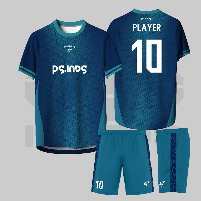 Jual Jersey Futsal Custom Desain Full Print Jersey Futsal Bola Baju Olahraga Satuan Free Name ...
