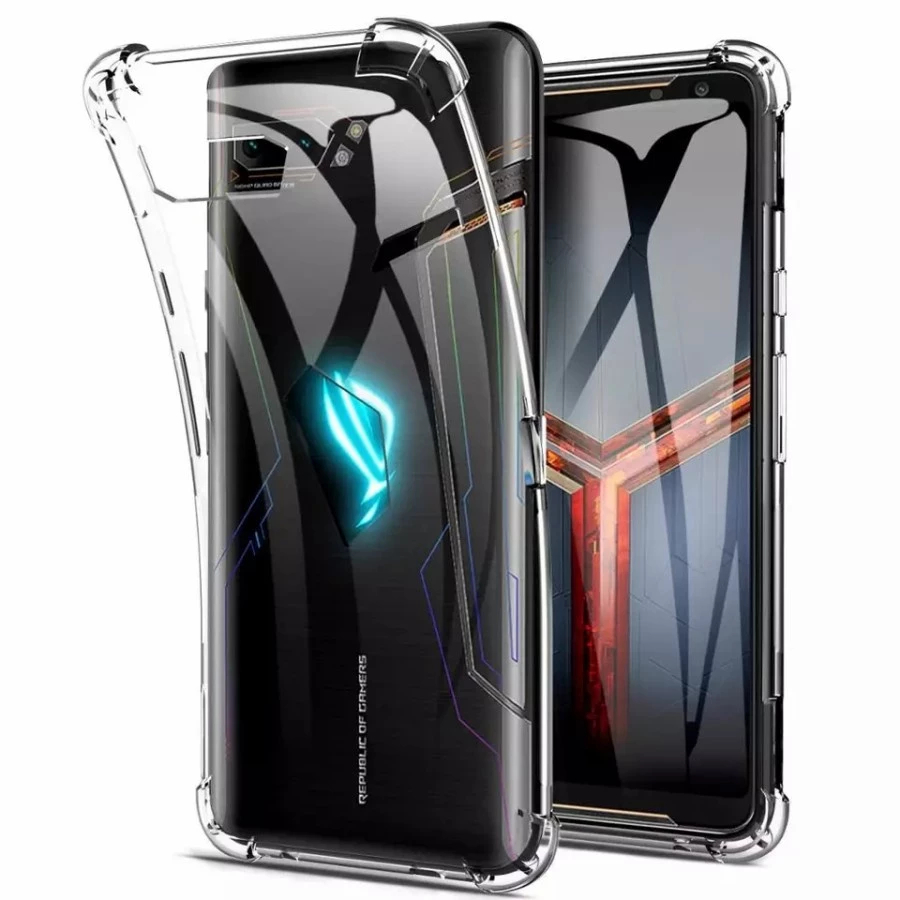 Jual ASUS ROG PHONE 2 CASE ANTI CRACK TRANSPARAN AIRBAG (DENGAN BUMPER ...