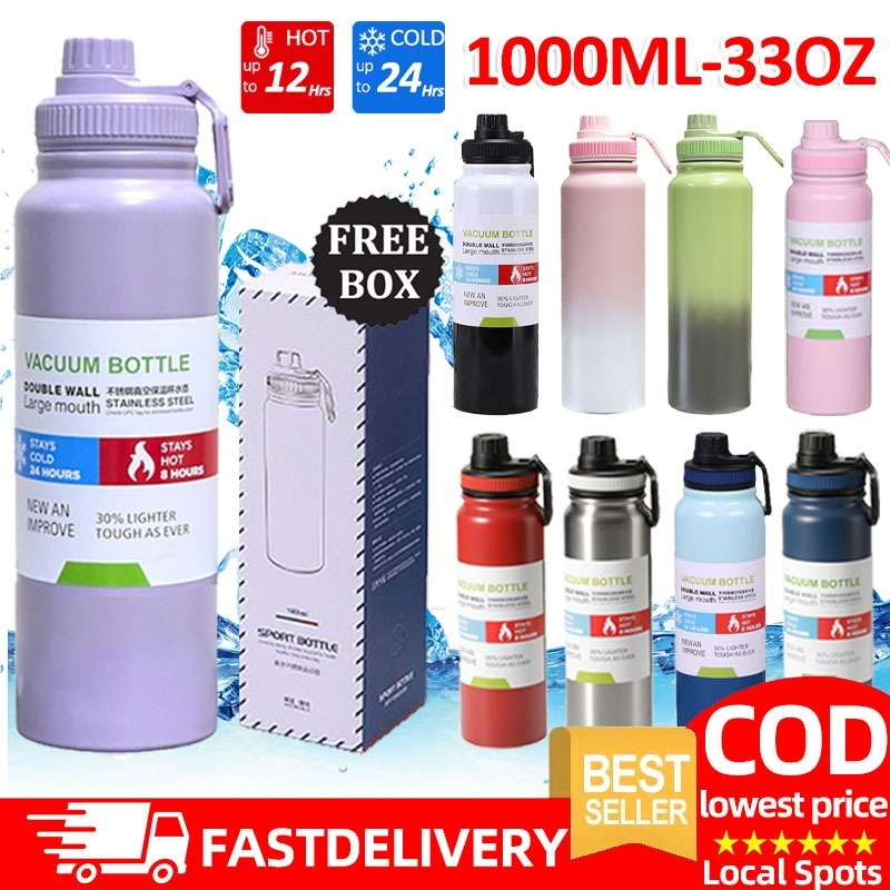 Jual Termos Minum 800ml Tipe Sport Stainless SUS 304 Hot&Cold | Shopee Indonesia