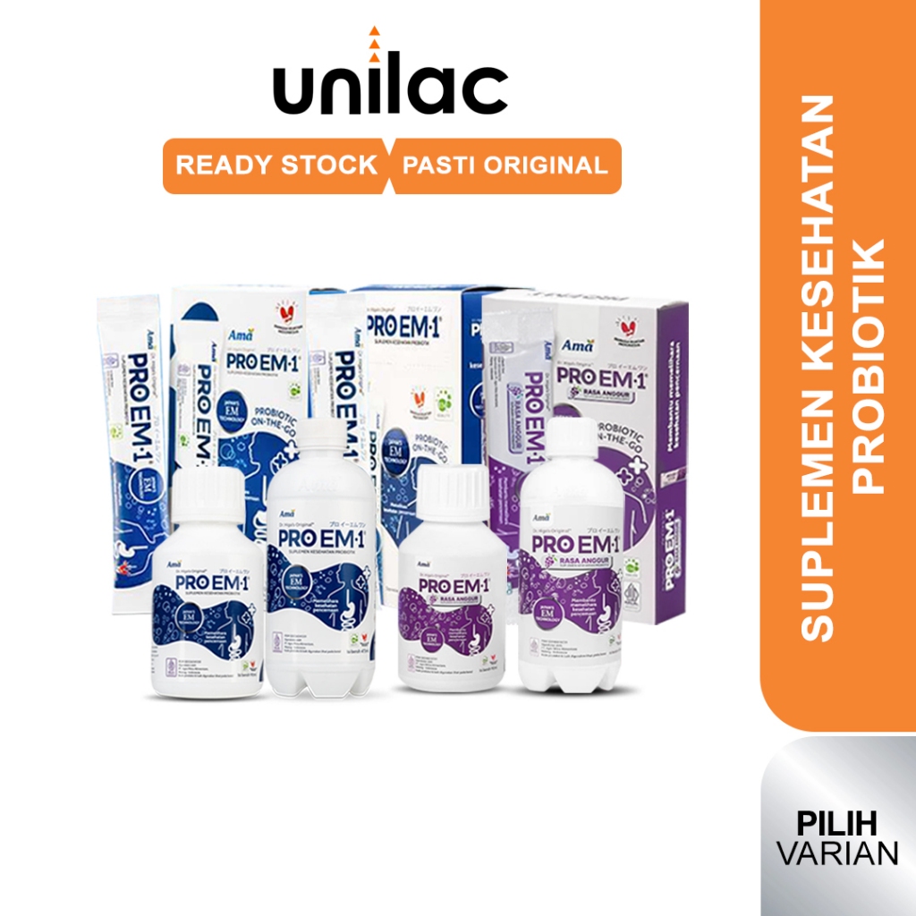 Jual PROEM1 PROEM Probiotik Suplemen Kesehatan Anak Dewasa Mengatasi ...