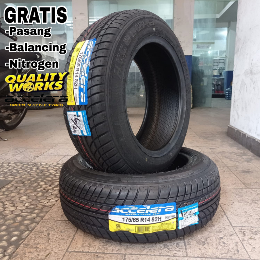 Jual BAN STANDAR MOBIL SIGRA, AGYA, BRIO, SIRION, RING 14 UKURAN 175 65 ...