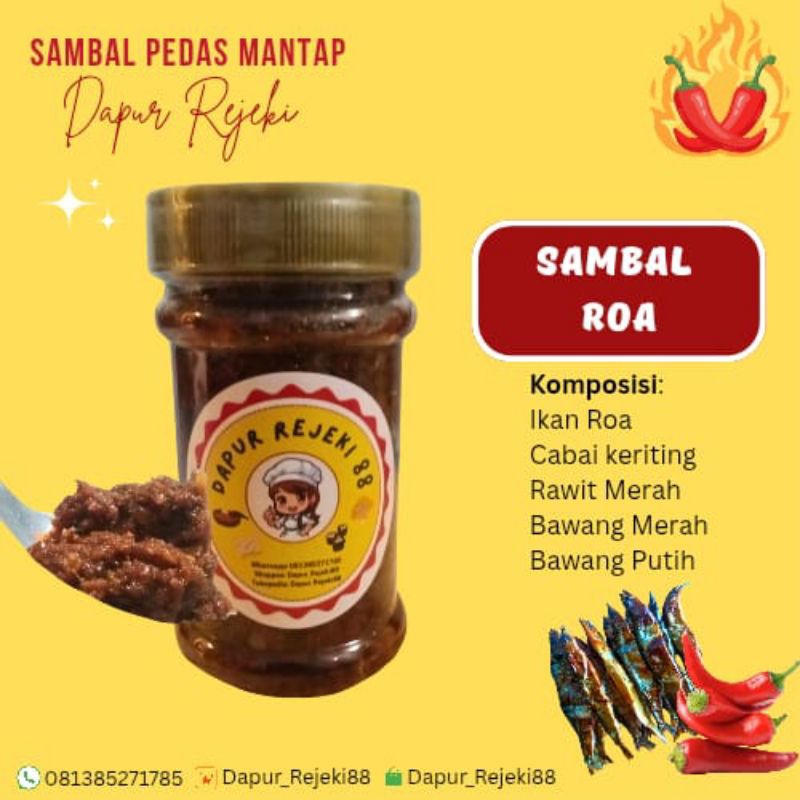 Jual sambal ikan roa | Shopee Indonesia