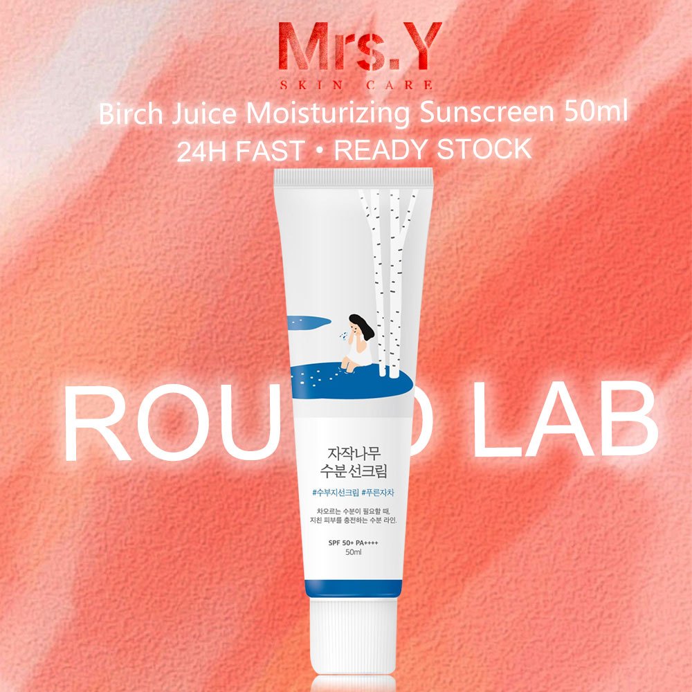 Jual ROUND LAB Sunscreen, ROUND LAB Birch Juice Moisturizing Sunscreen ...