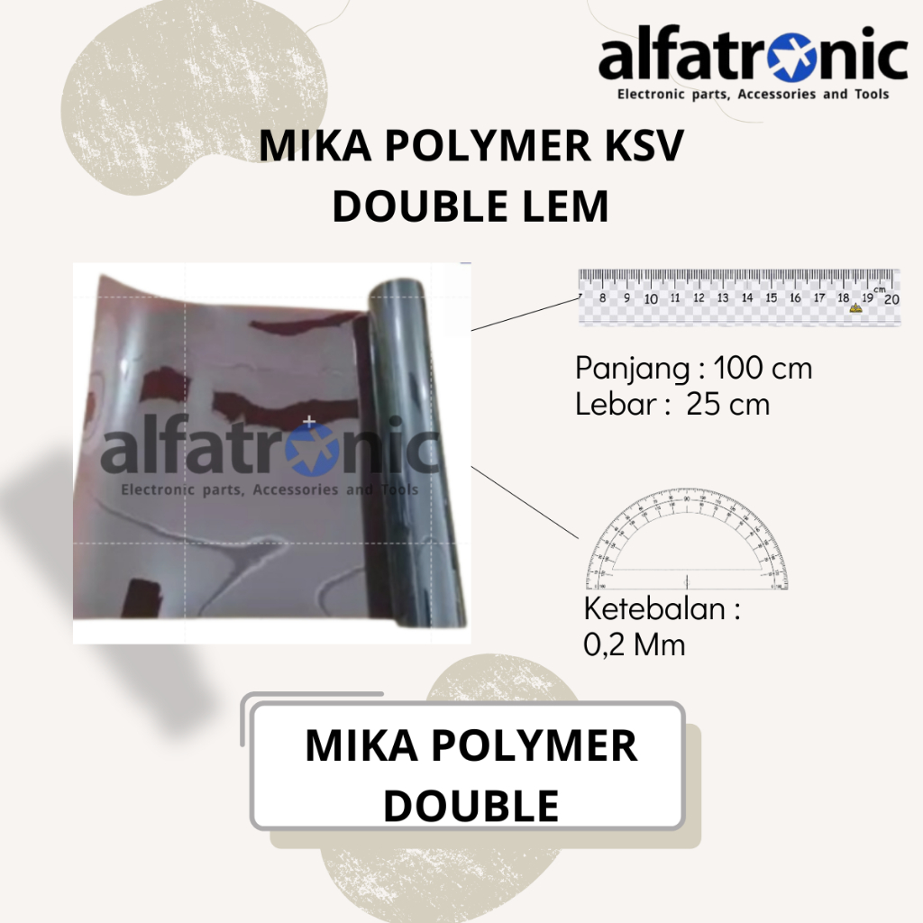 Jual MIKA POLYMER KSV UNTUK KOKER SPULL SPEAKER DOUBLE LEM | Shopee ...