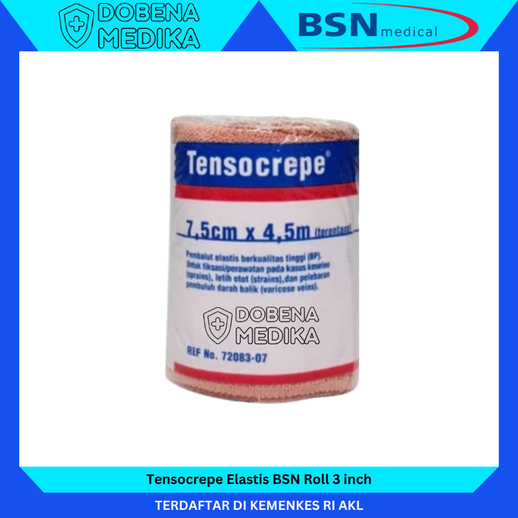 Jual BSN Tensocrepe Elastis 3 4 6 inch x 4,5 m | Shopee Indonesia