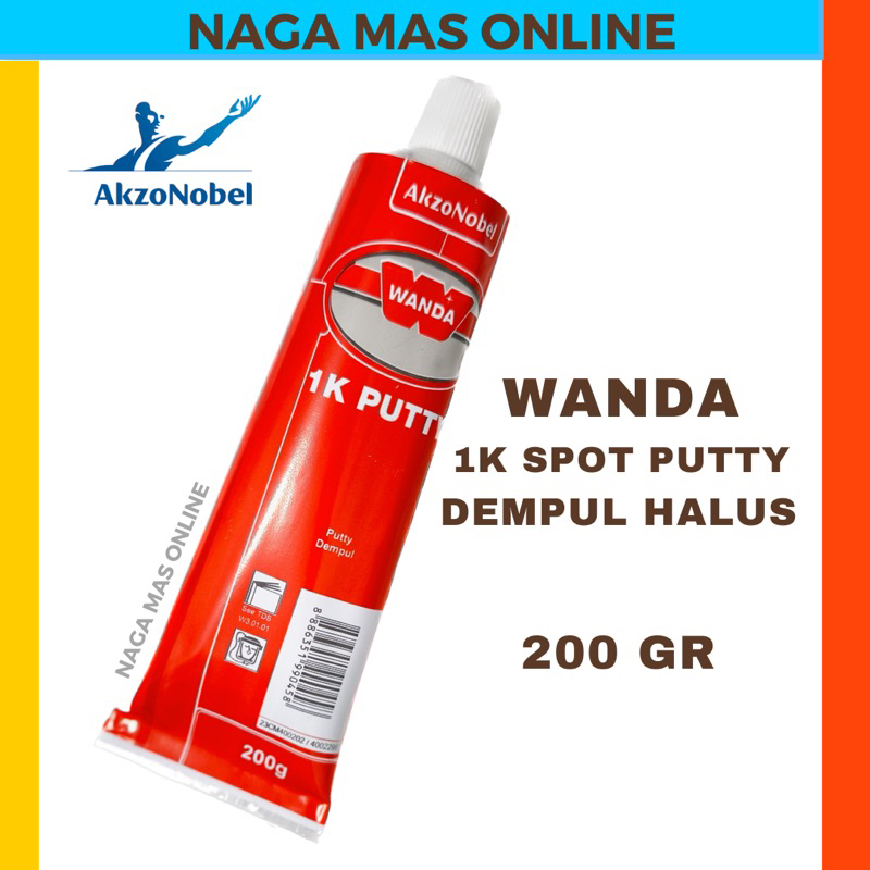 Jual WANDA PUTTY 1K / DEMPUL WANDA 200 GR / DEMPUL ODOL / SPOT PUTTY ...