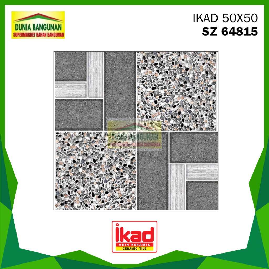 Jual Keramik 50x50 Lantai IKAD 64815 Keramik Kasar / Keramik Lantai ...