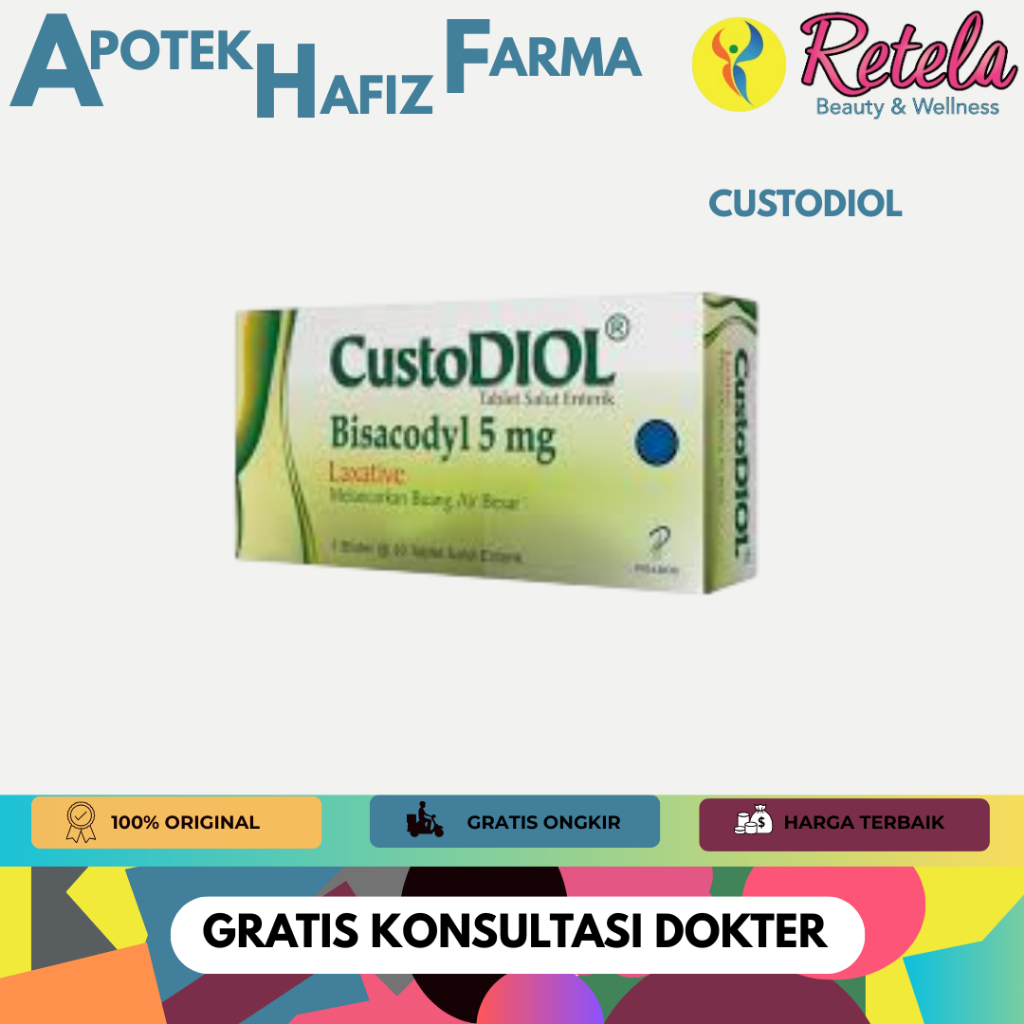 Jual CUSTODIOL 5MG EC 1 BLST 10 TABLET | Shopee Indonesia