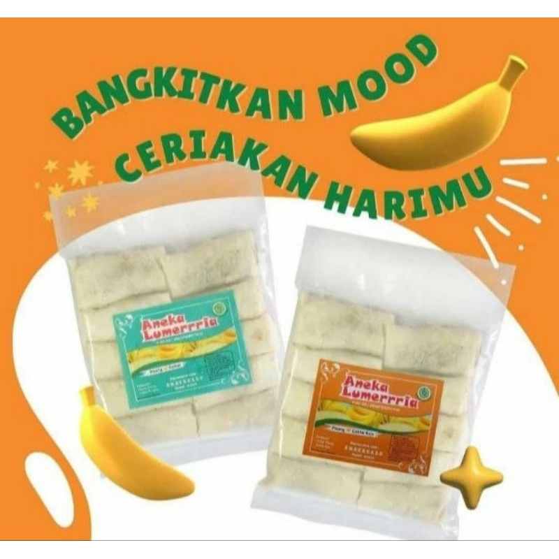 Jual Piscok Lumeria Brexcelle Pisang Coklat Lumer 10 pcs 350 gr Jolin ...