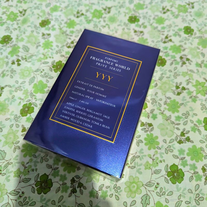 Jual Parfum Fragrance World Prive Series YYY Extrait De Parfum 70ML ...