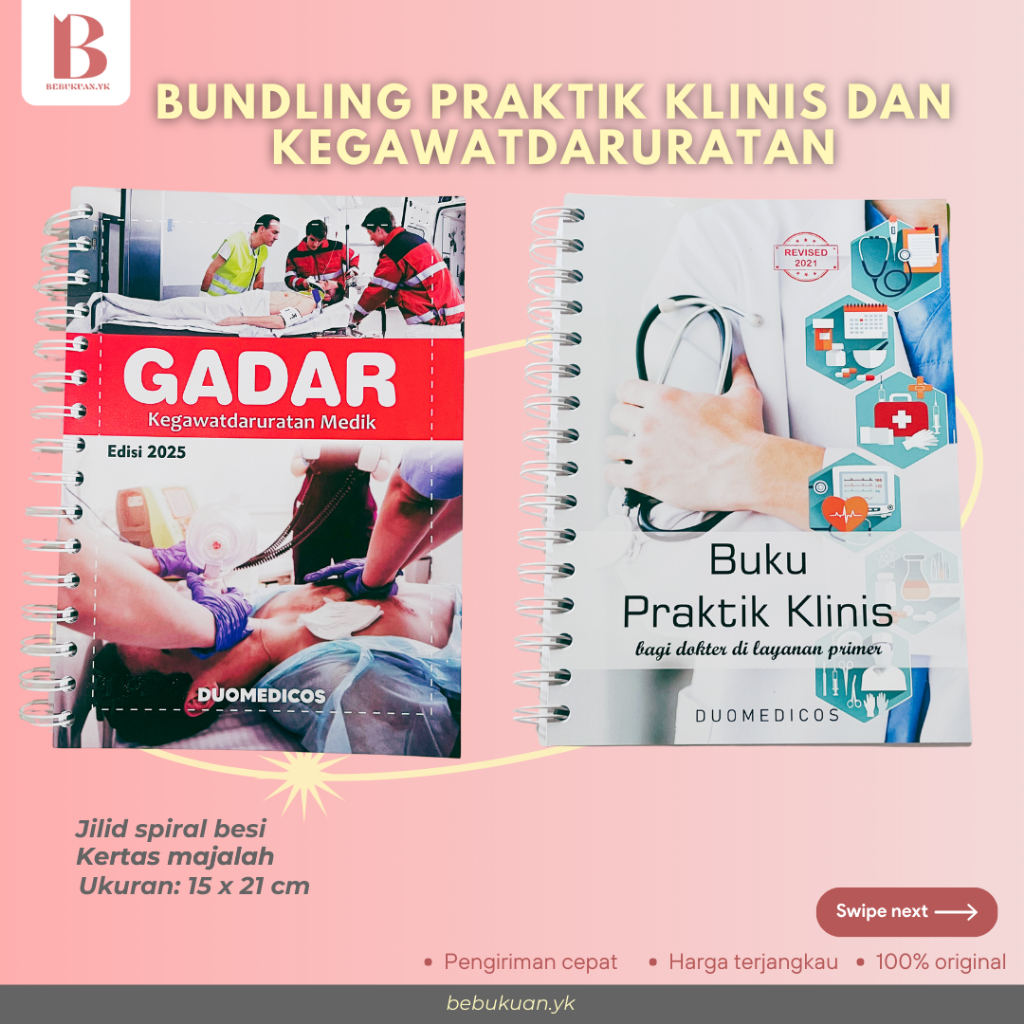 Jual Bundling Kedokteran Buku Praktik Klinis dan Buku Gadar Kegawatdaruratan Medik Edisi 2025 ...