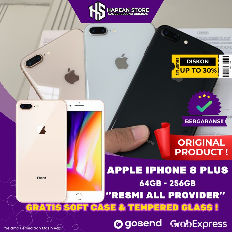 Jual iPhone 8 | 8 Plus 64GB 256GB Original Fullset Resmi Second | Shopee Indonesia