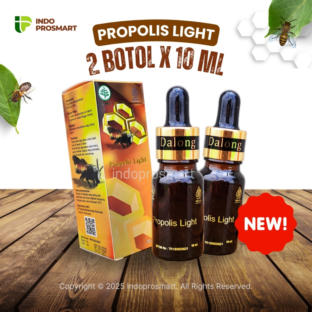 Jual Propolis Light Original (Paket 2 Botol) | Shopee Indonesia