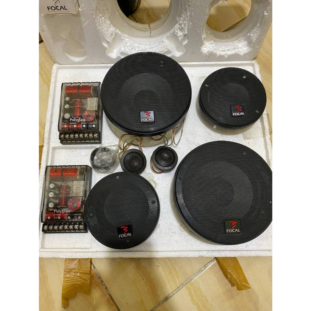Jual 3way Focal Polyglass 165VR3 Components Kit Speaker | Shopee Indonesia