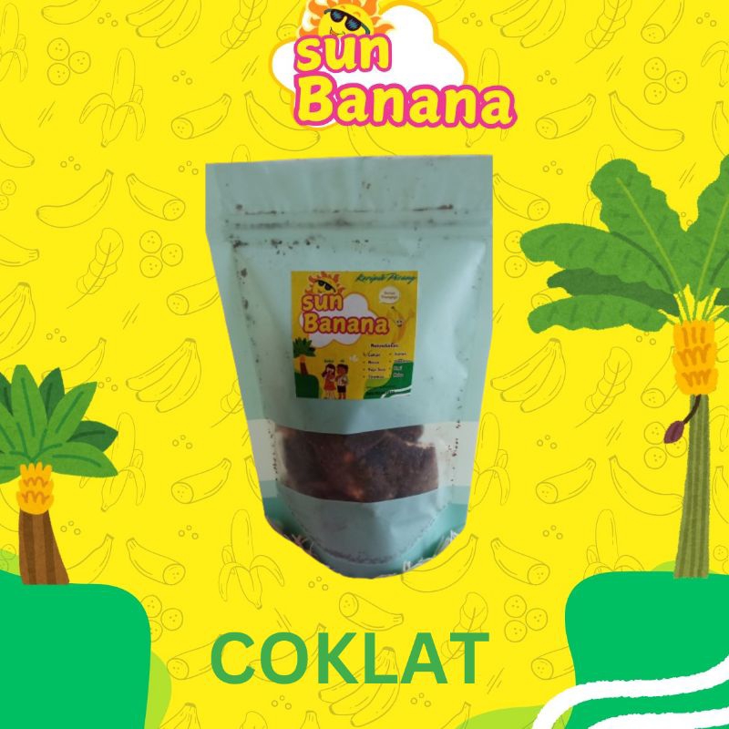 Jual Sun Banana Keripik Pisang Enak dan Renyah Rasa Coklat | Shopee ...