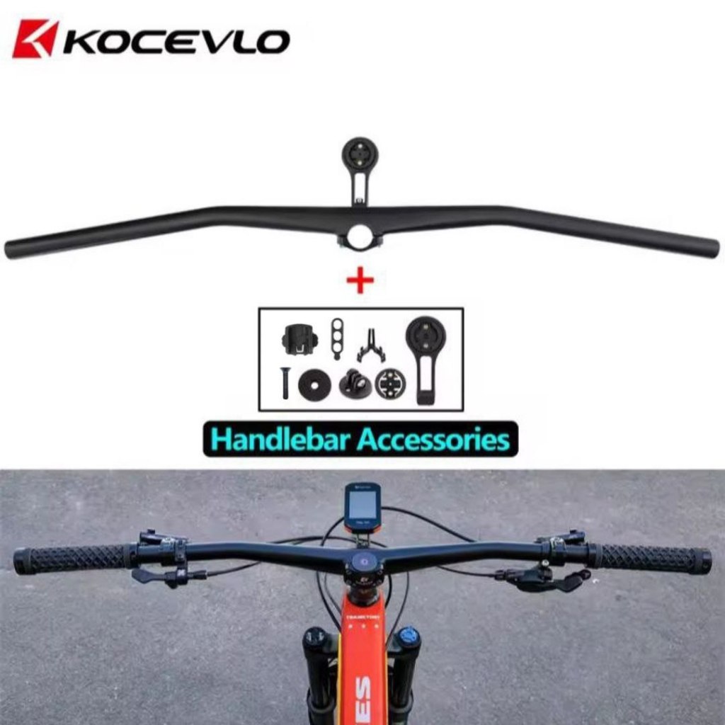Jual KOCEVLO Carbon Integrated Handlebar Stem 25mm MTB Mountain Bike ...
