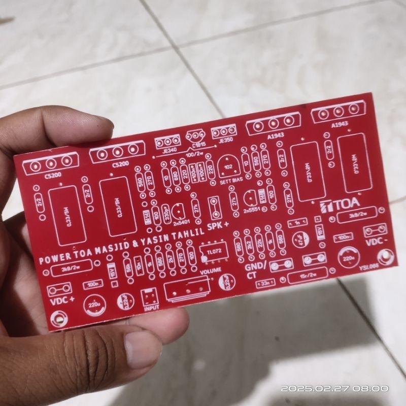 Jual PCB POWER TOA (SCH Iwan Kamil) | Shopee Indonesia
