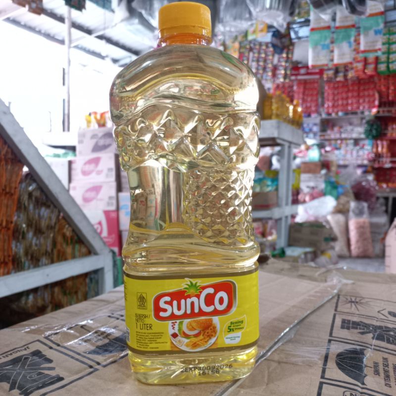 Jual SUNCO / MINYAK GORENG SUNCO BOTOL 1L | Shopee Indonesia
