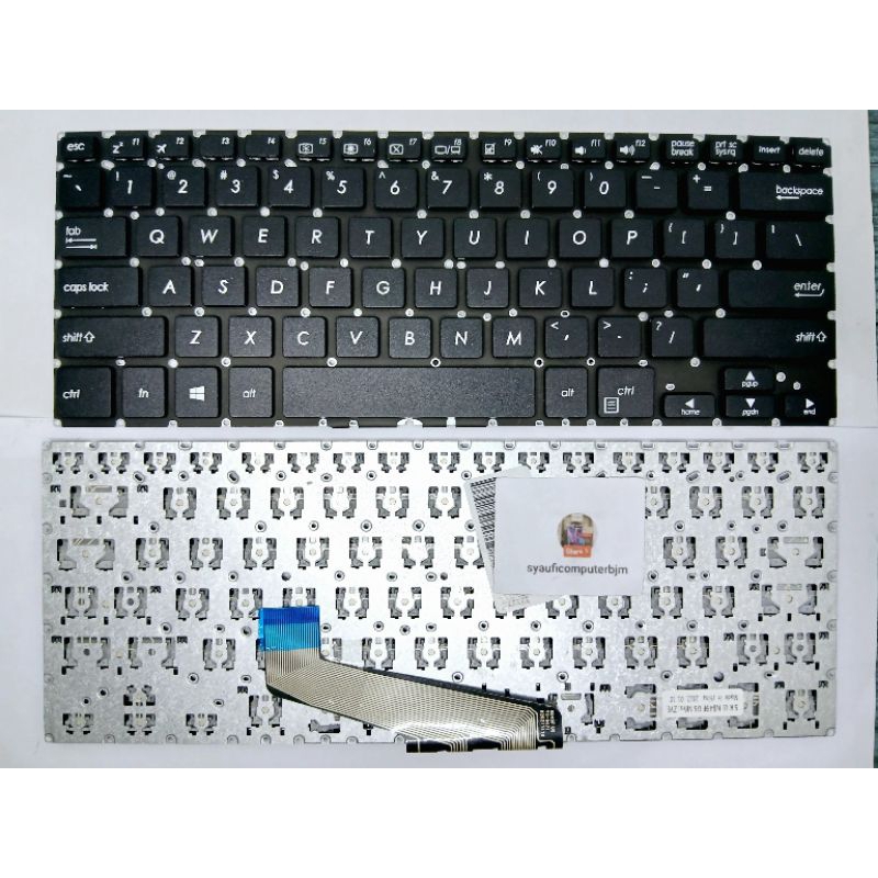 Jual KEYBOARD ASUS TP-401 Hitam VIVOBOOK FLIP 14 TP401 TP401M TP401MA ...